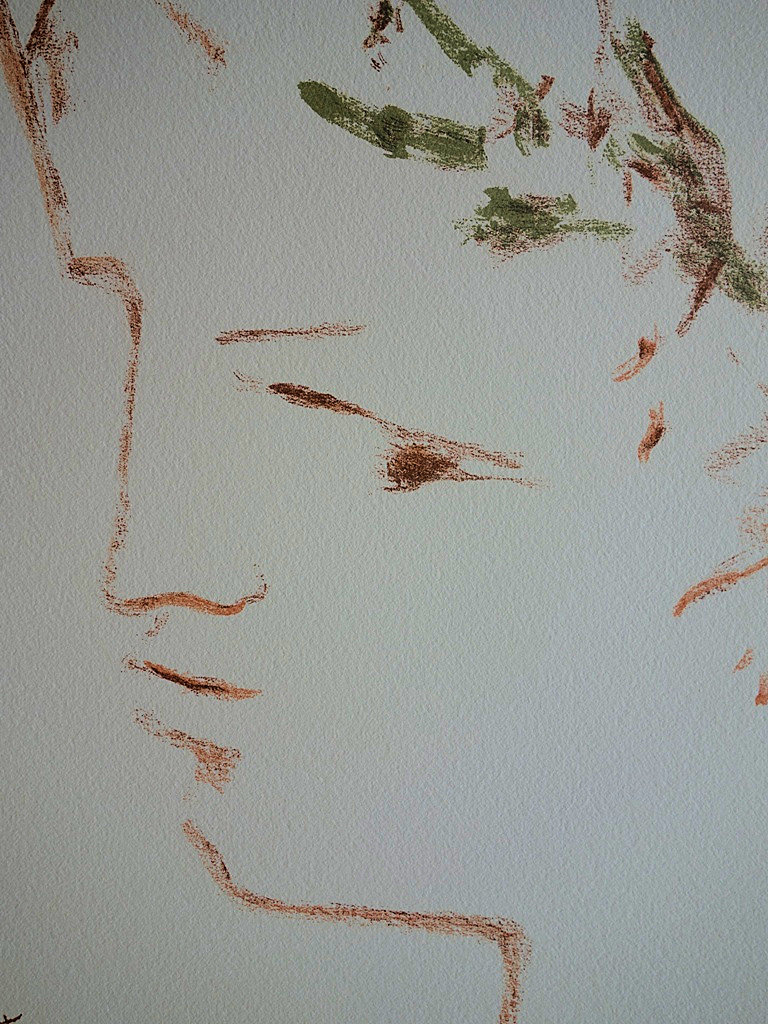 Jean COCTEAU : César, la couronne de lauriers - Lithographie originale ...