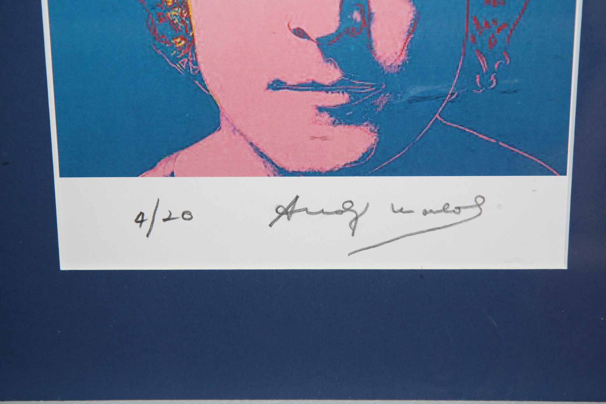 Andy WARHOL - John Lennon, Lithographie signée et numérotée + tampons + Certificat - Art ...