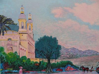 Ramon DILLEY - Jeunes filles à Deauville, Lithographie - Art Moderne ...