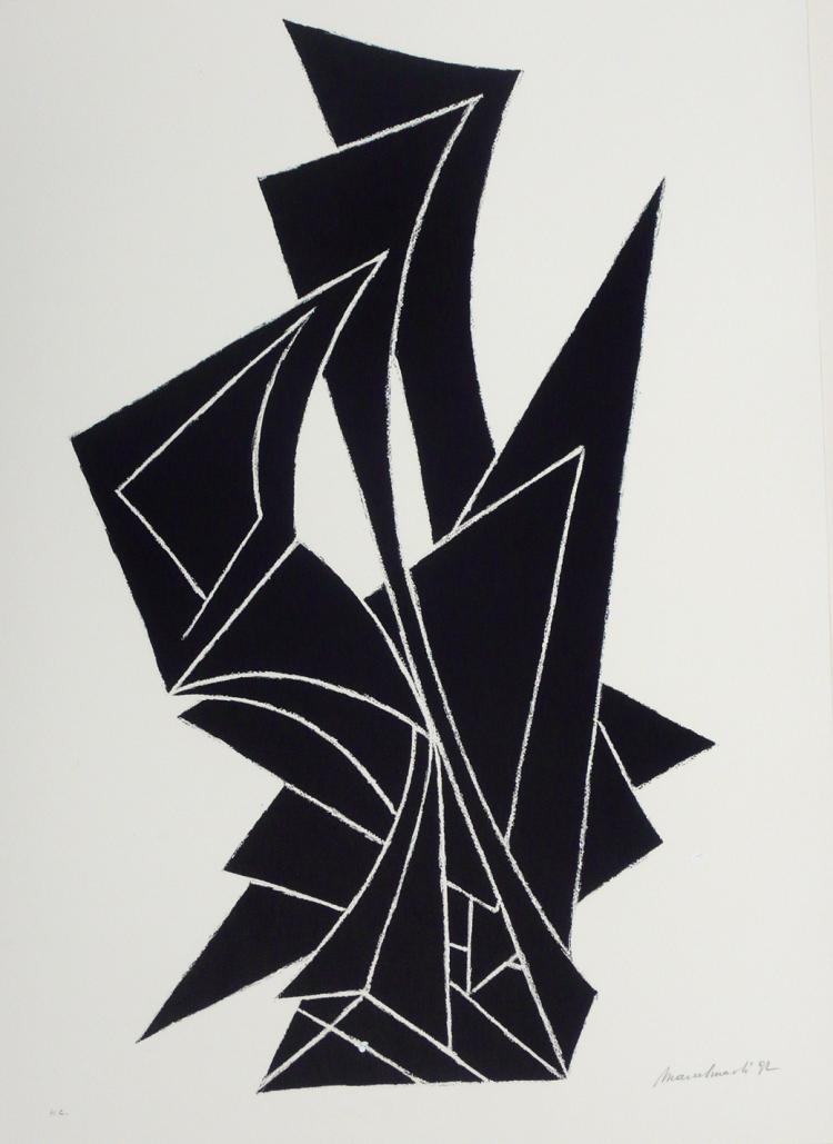 Marcel MARTI - Expo 92, 1977 - Lithographie signée - Art contemporain ...