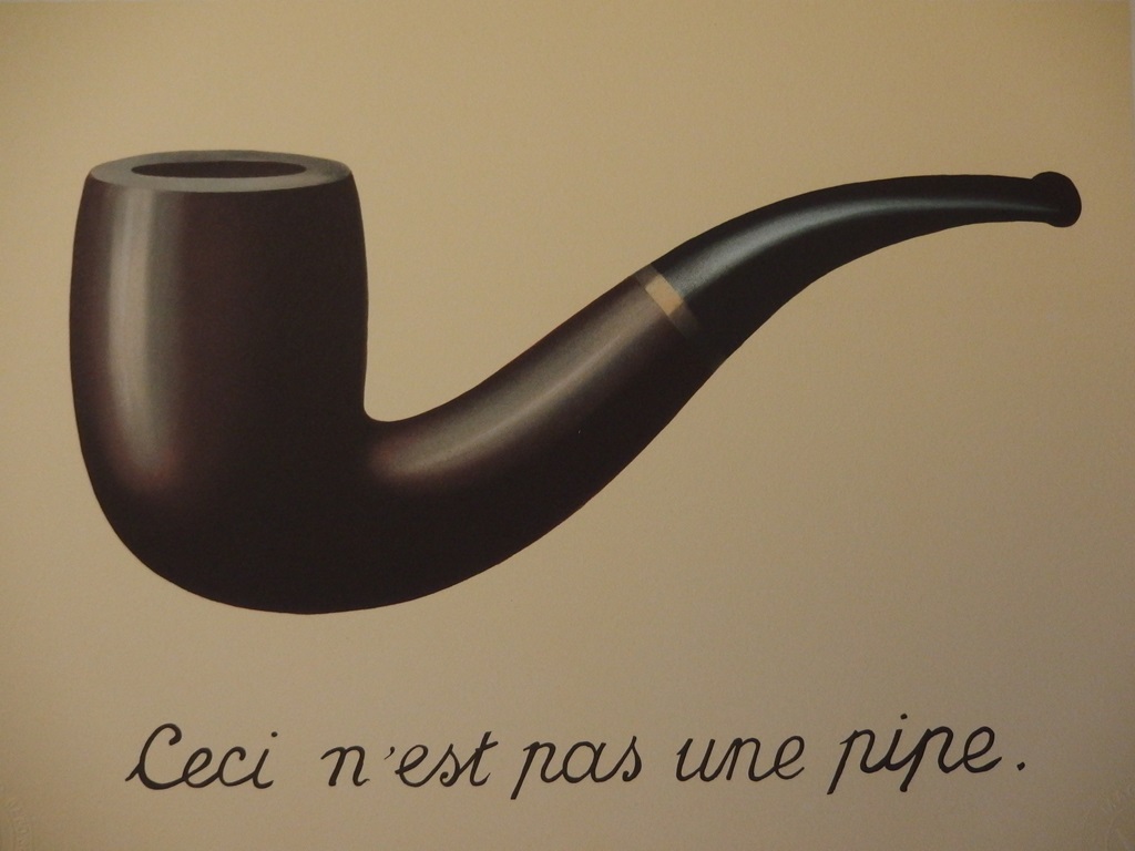 René MAGRITTE (1898-1967) - The treachery of Images, Lithograph - Post ...