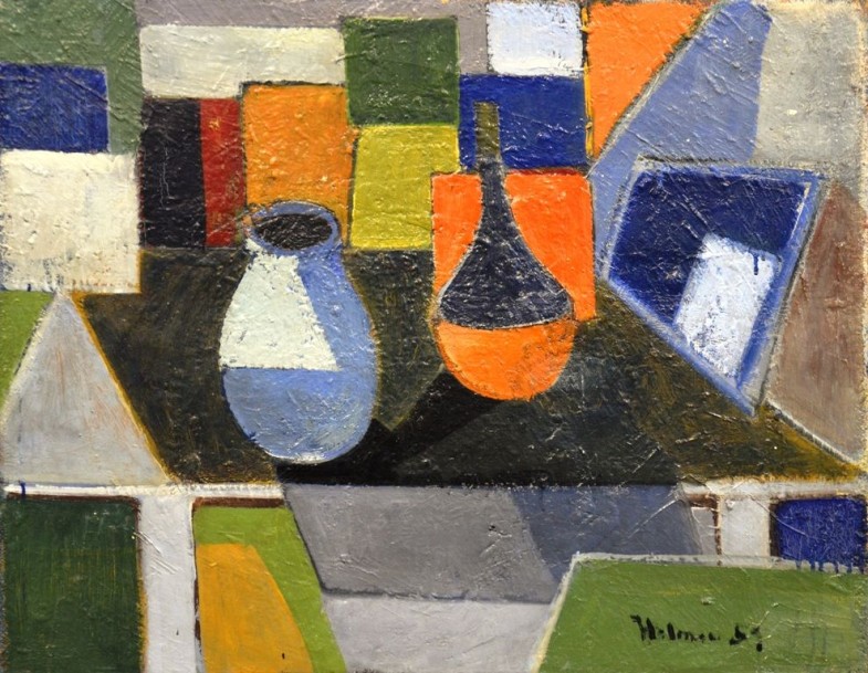 HELMER - "Nature morte aux vases", Huile sur toile - Arte contemporáneo ...