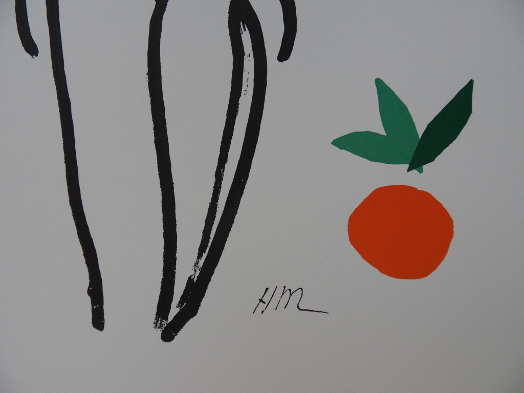 Henri MATISSE - Nu aux oranges, Lithographie - Art Moderne - Plazzart