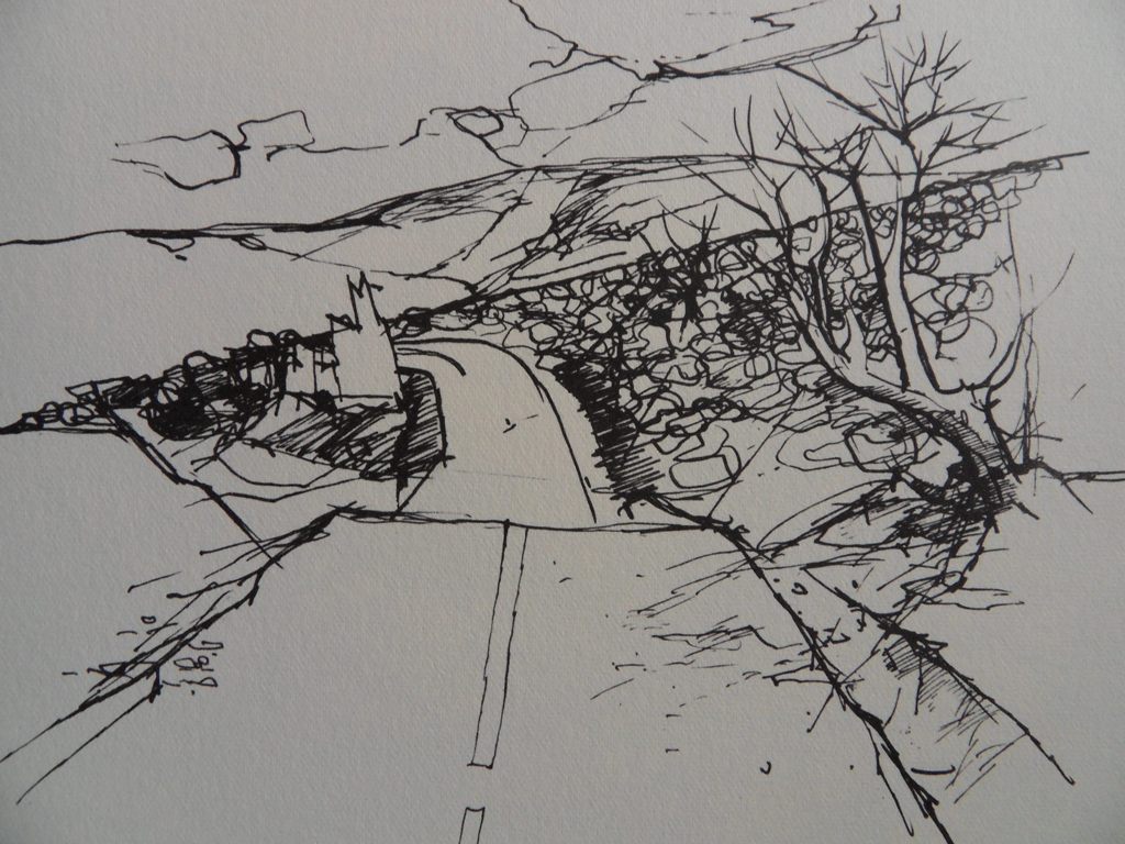 Michel RODDE - Route dans la Garigue, 1961, Héliogravure signée - Art ...