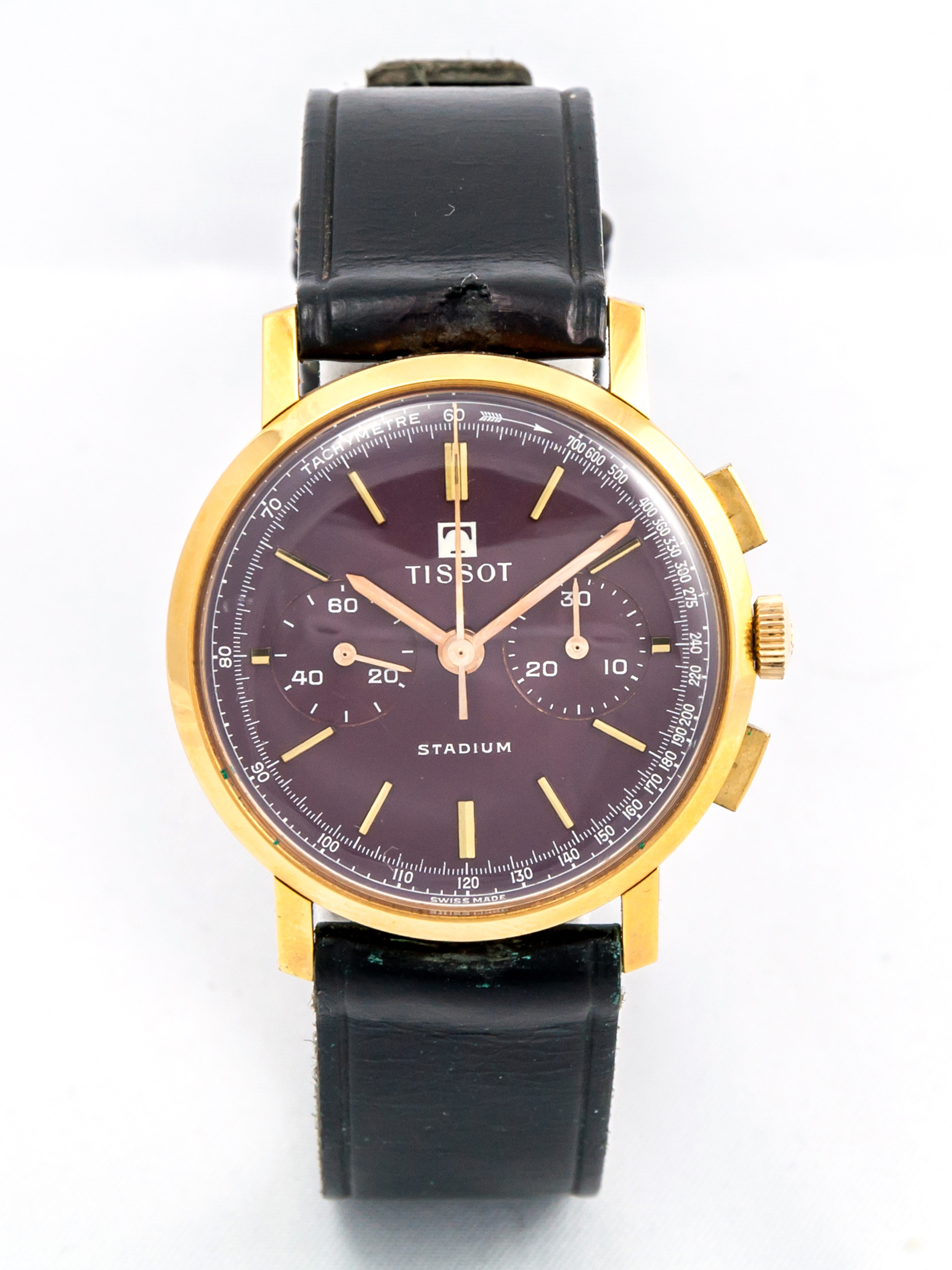 TISSOT - Chronographic Stadium watch, circa 1960. - Jewellery & Watches ...