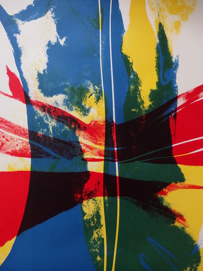 Paul JENKINS - Composition, 1965, Original lithograph - Contemporary ...