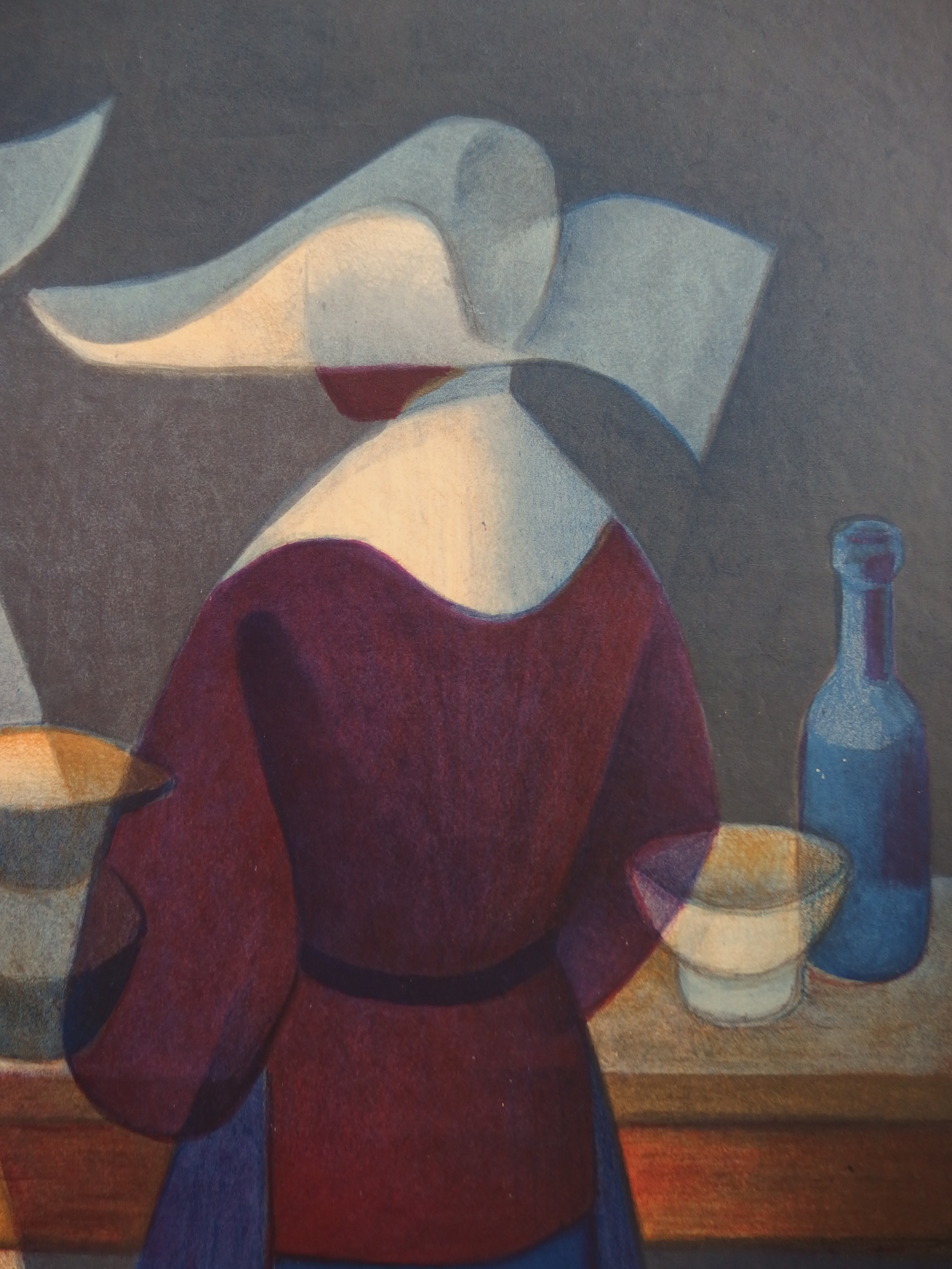 Louis TOFFOLI - Religious of Saint Vincent de Paul, original signed ...