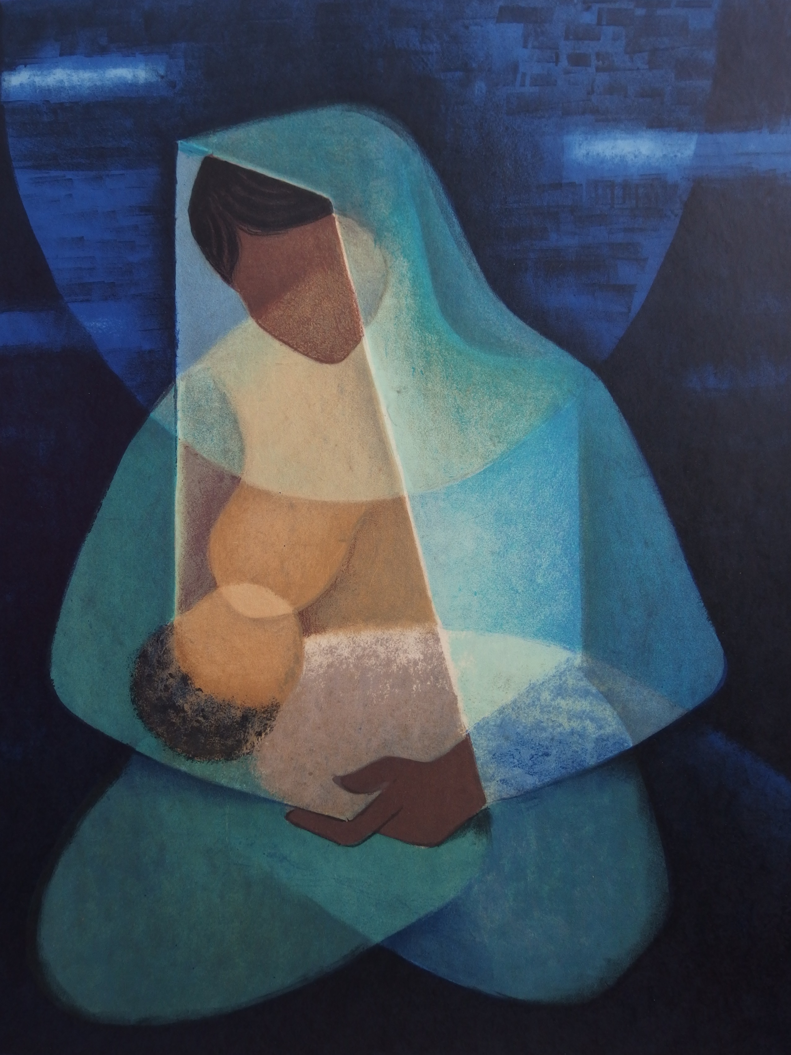 Louis TOFFOLI - Symphonie en bleu, Lithographie originale signée - Post ...