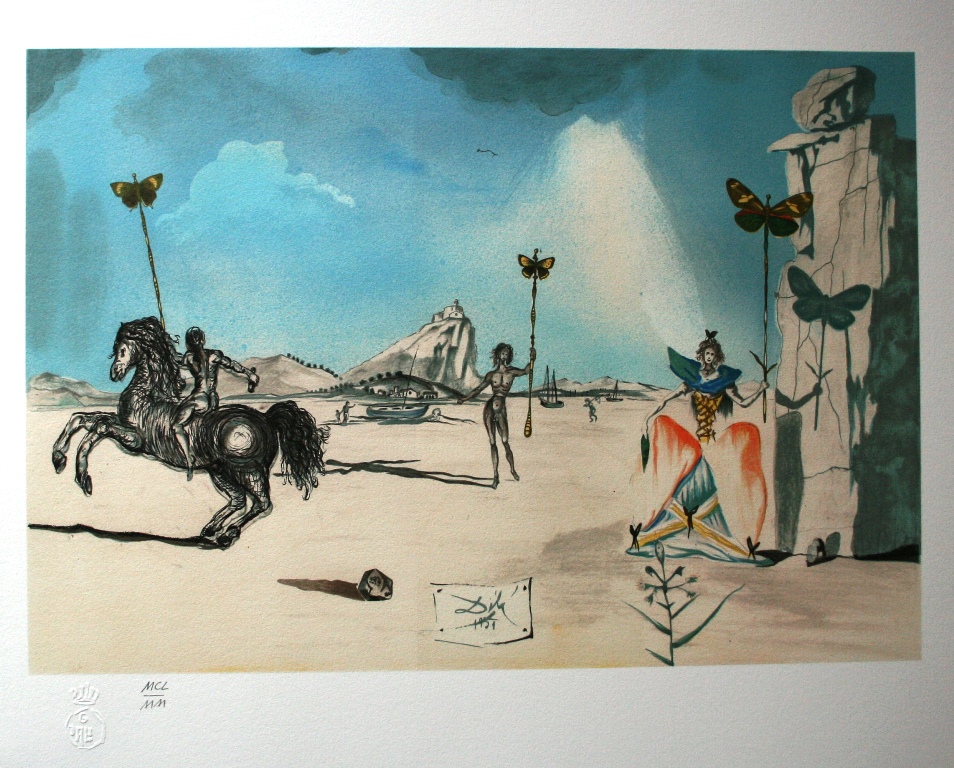 Salvador DALI (1904-1989) (after) - Timeless, 1984, Lithograph | Barnebys
