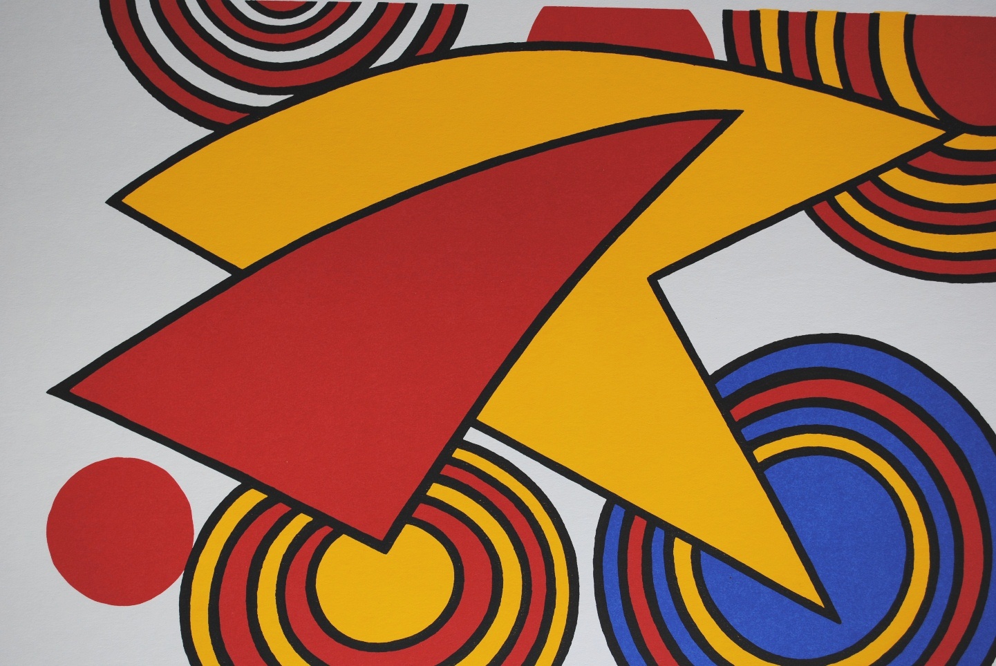 Alexander CALDER (d'après) - Composition Psychédélique, Lithographie ...