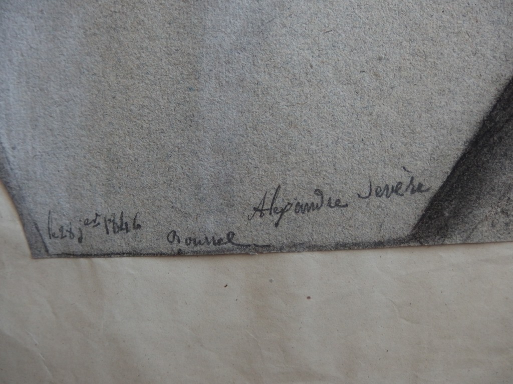 Charles Roussel - Alexandre Sevère, dessin - Art Classique - Plazzart