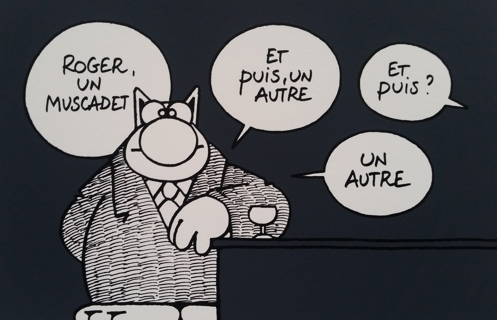 Philippe Geluck - Le Chat . Muscadet - Bandes Dessinées - Plazzart