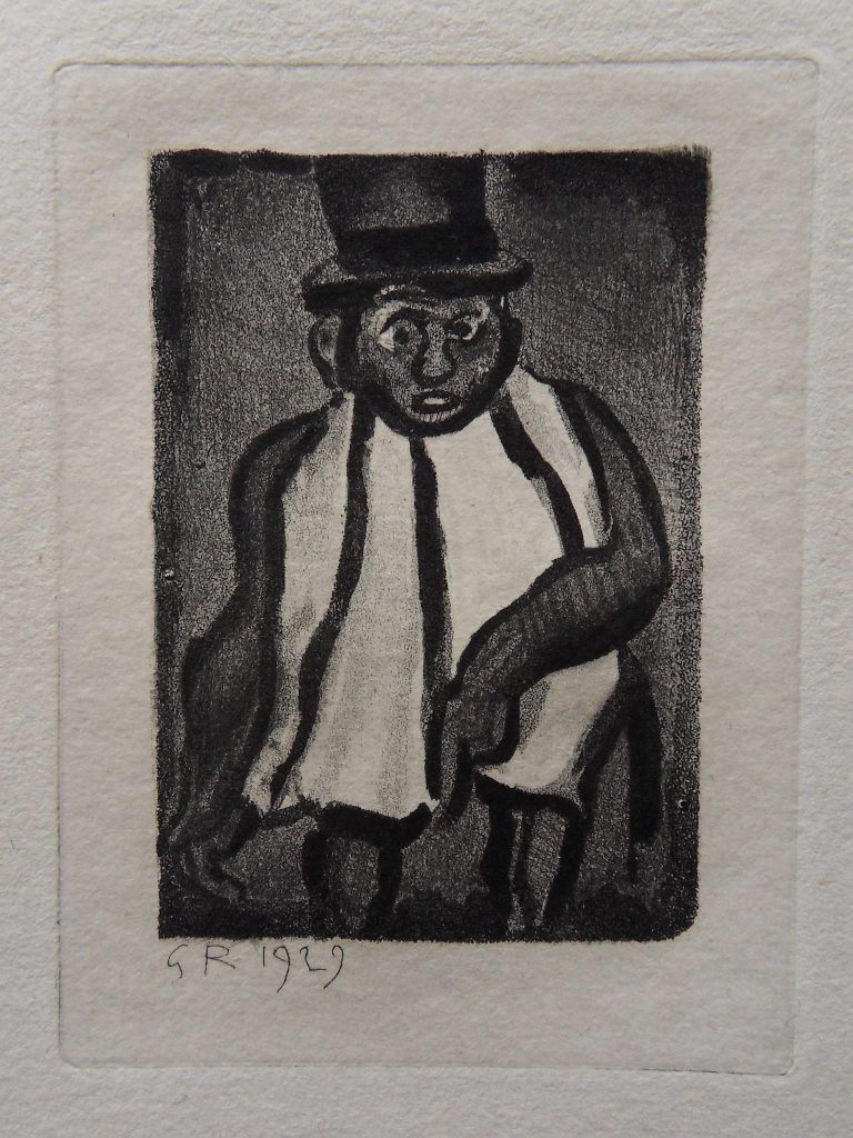 Georges Rouault (1871-1958) - Elegant with Top Hat, original signed ...