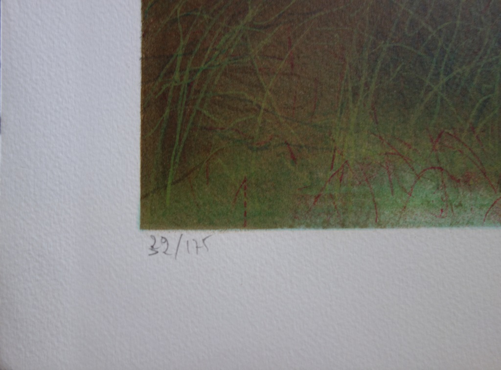 Daniel GALLAIS : Aurore Japon - Lithographie originale signée - Art ...