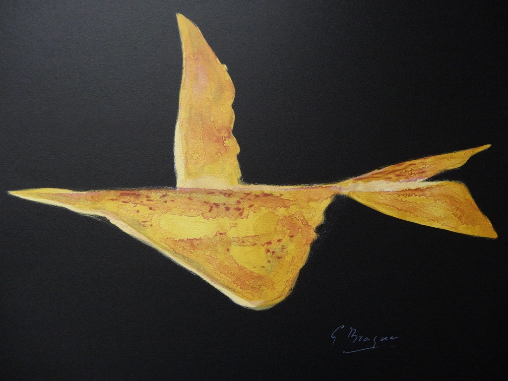 Georges BRAQUE (after) - Elegant flight - Lithograph - Post War ...