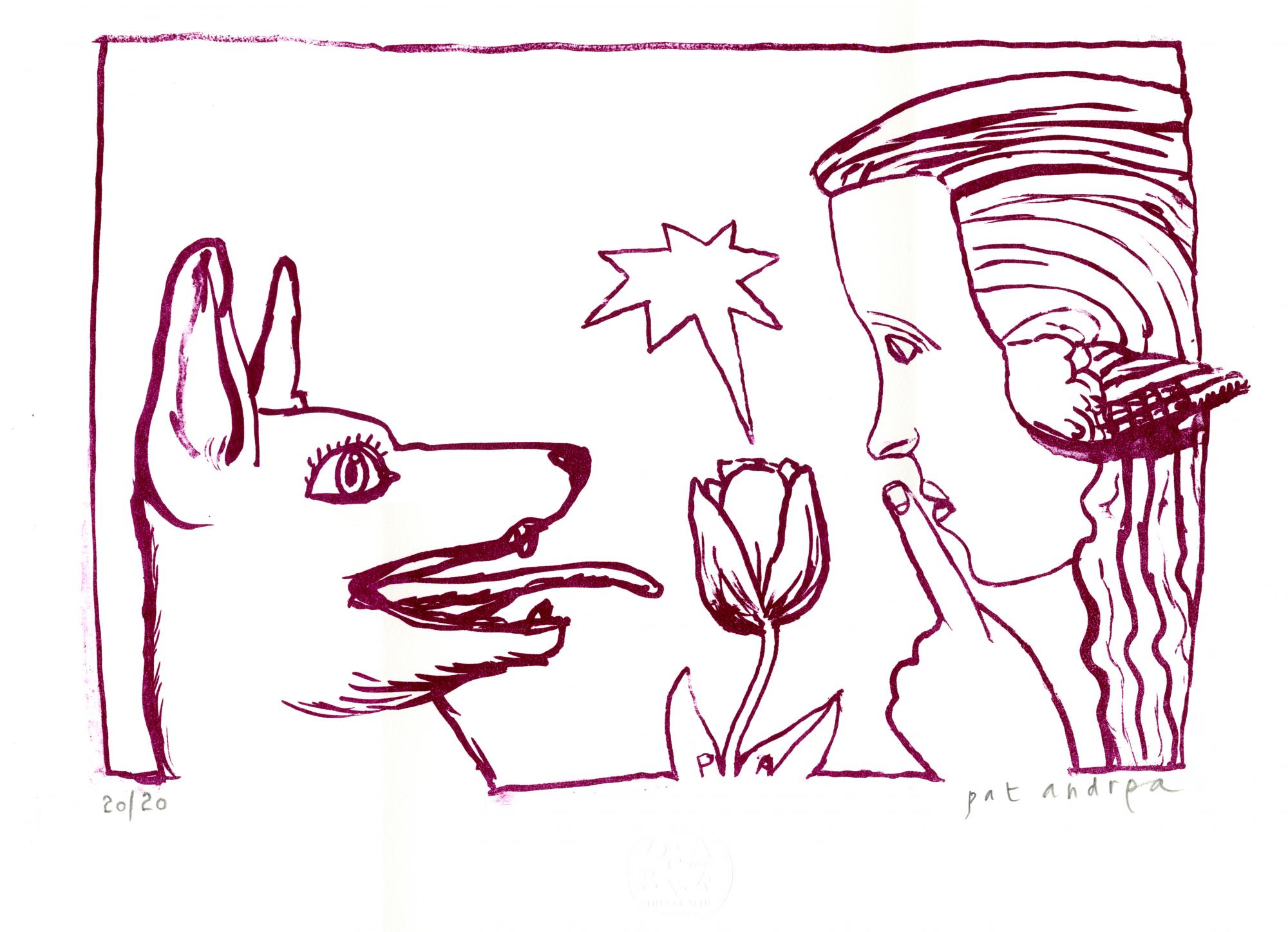 Pat ANDREA - Sans titre, 2017 - Lithographie signée au crayon - Art ...