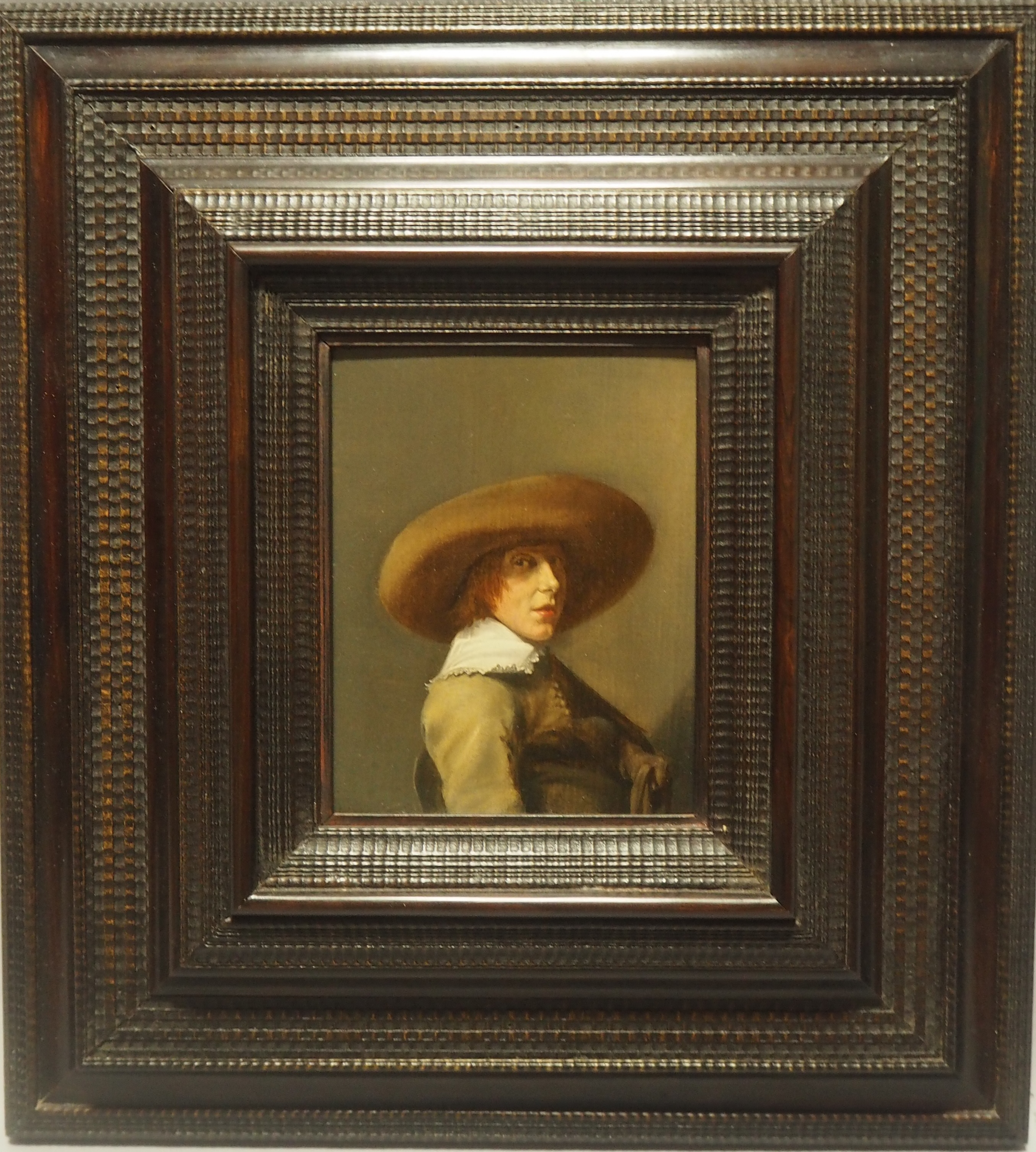 Attributed to Pieter CODDE (1599-1678). "Portrait of young man", panel ...