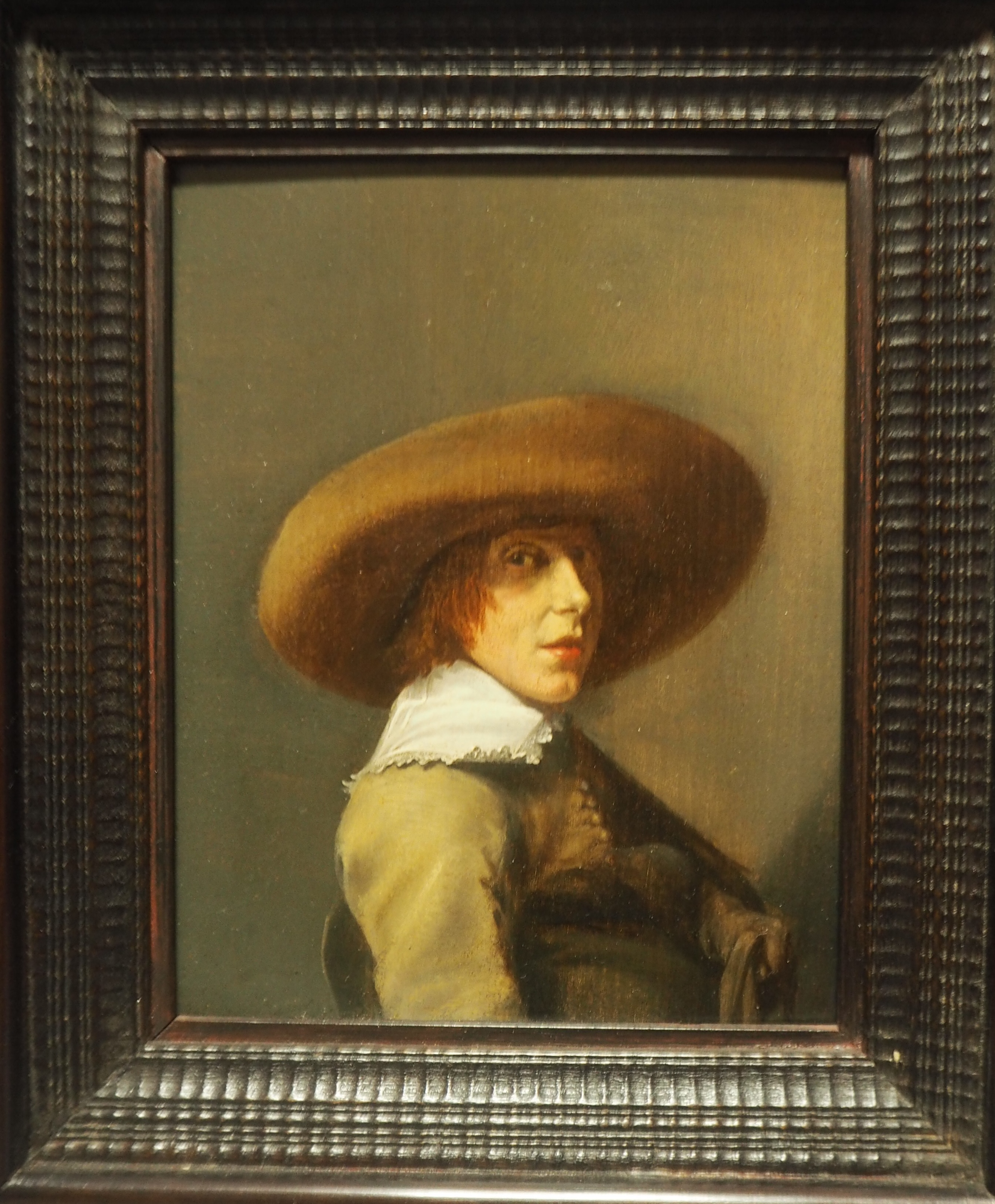 Attributed to Pieter CODDE (1599-1678). "Portrait of young man", panel ...