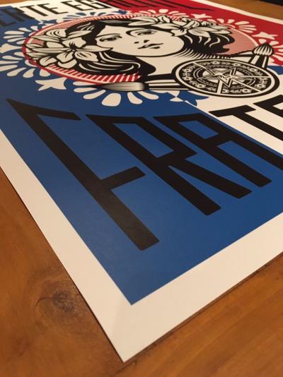 Obey Giant dit, Shepard Fairey (USA, 1970) - Liberté égalité fraternité ...