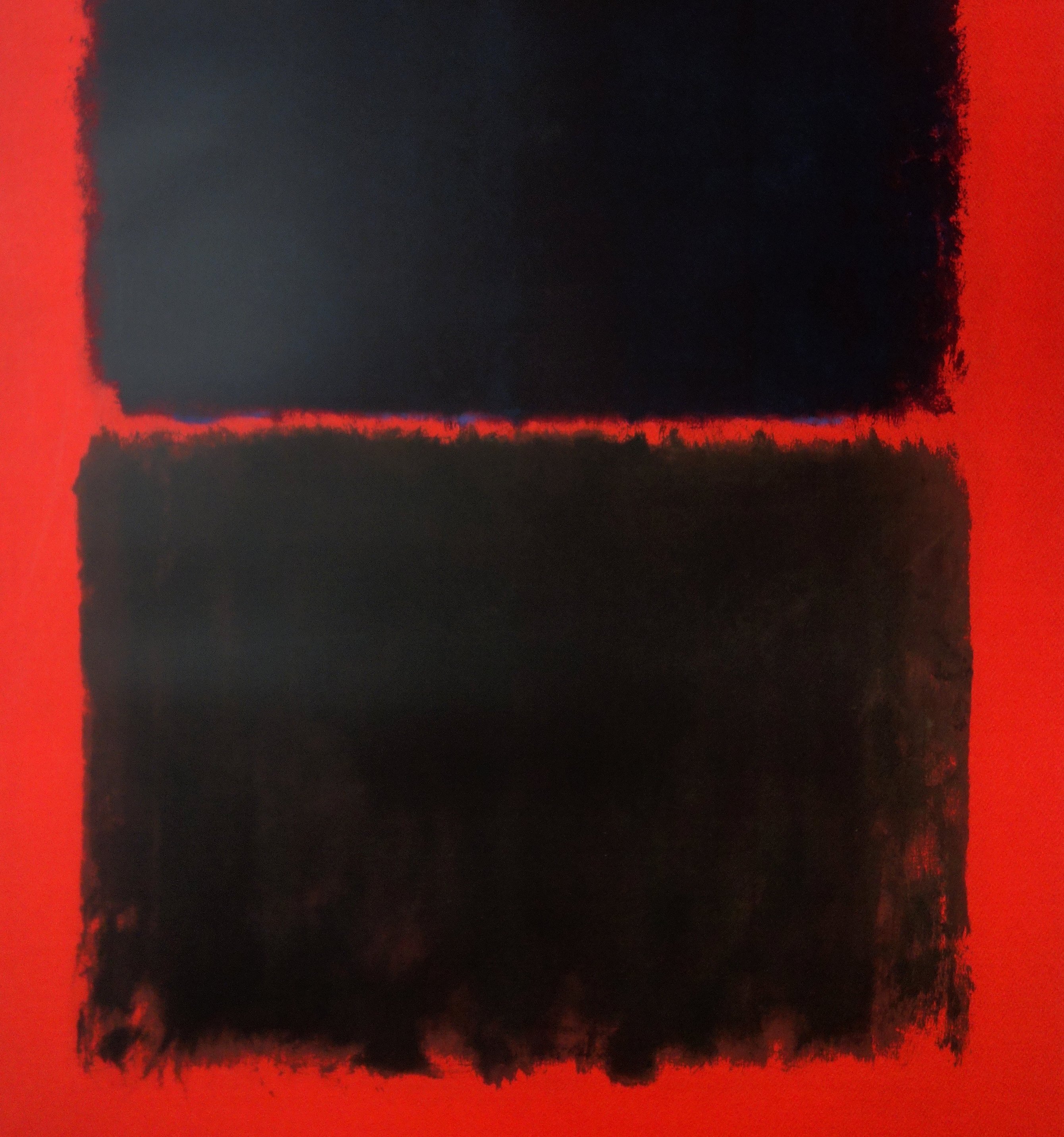 Mark ROTHKO : Light red over black - Sérigraphie - Post War & Modern ...