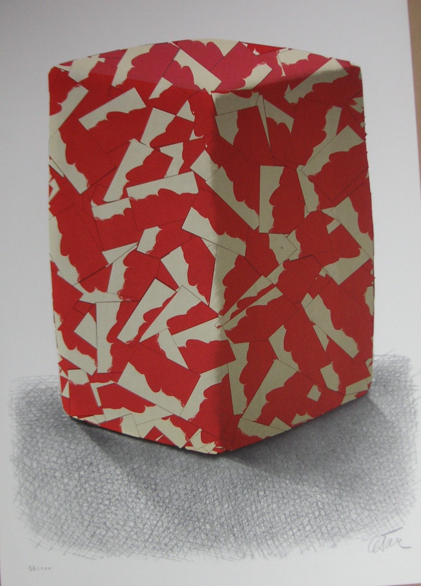 CESAR PORTRAIT DE COMPRESSION 1992 - Art contemporain - Plazzart