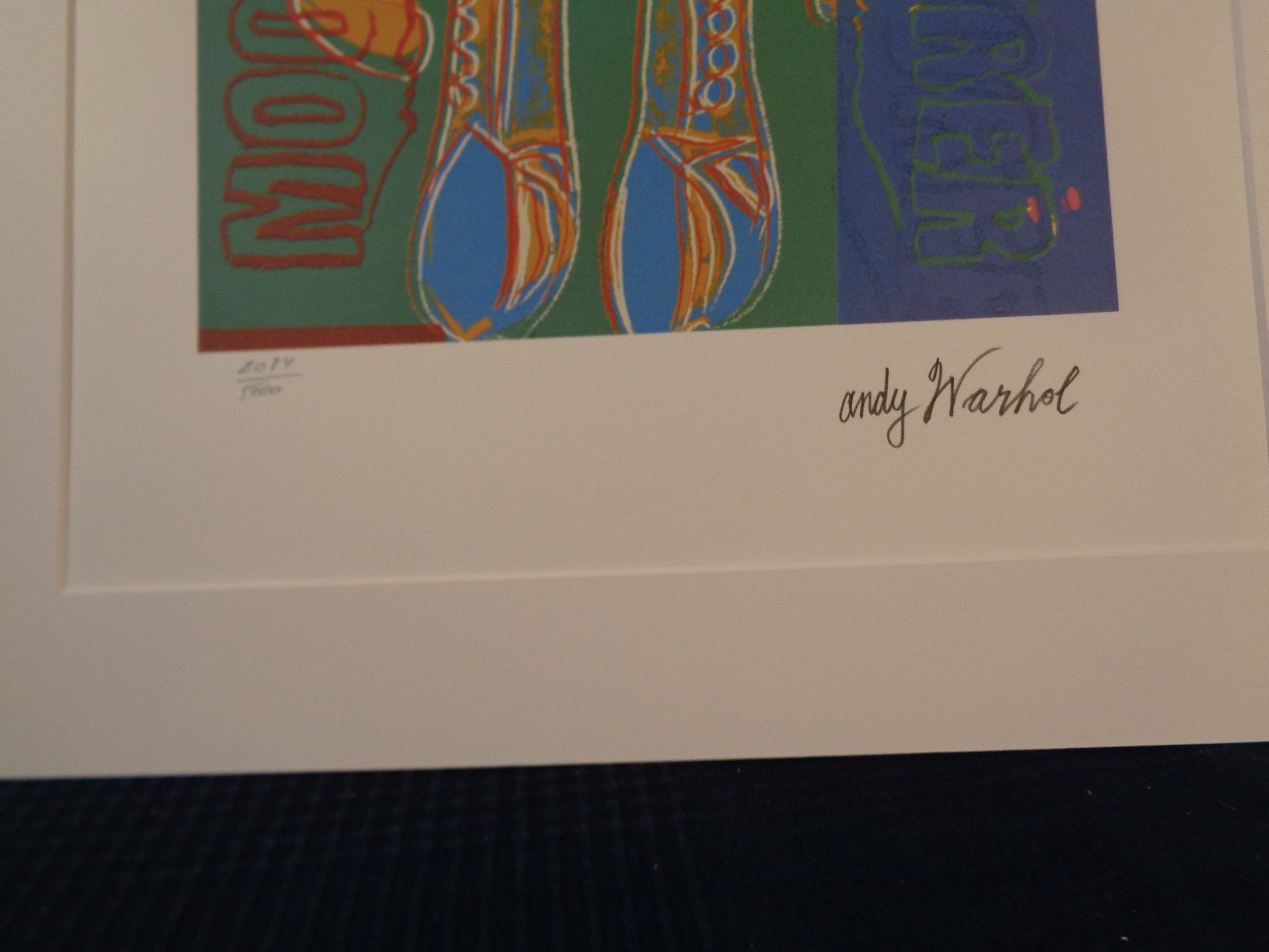 Andy WARHOL (d'après) Moon Explorer lithographie - Art contemporain - Plazzart