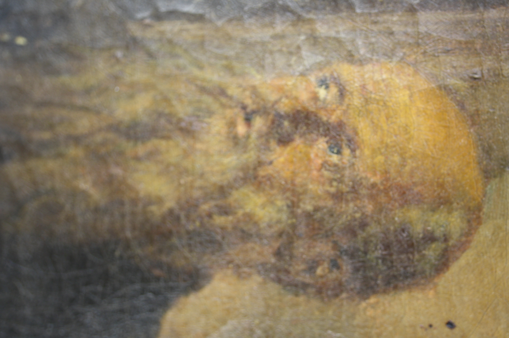 Alexandre-Désiré COLLETTE - Le vieux vitrier, 1865 - Huile sur toile ...