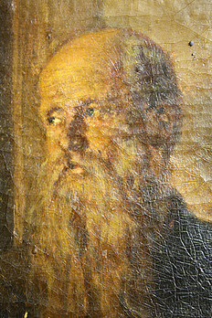 Alexandre-Désiré COLLETTE - Le vieux vitrier, 1865 - Huile sur toile ...