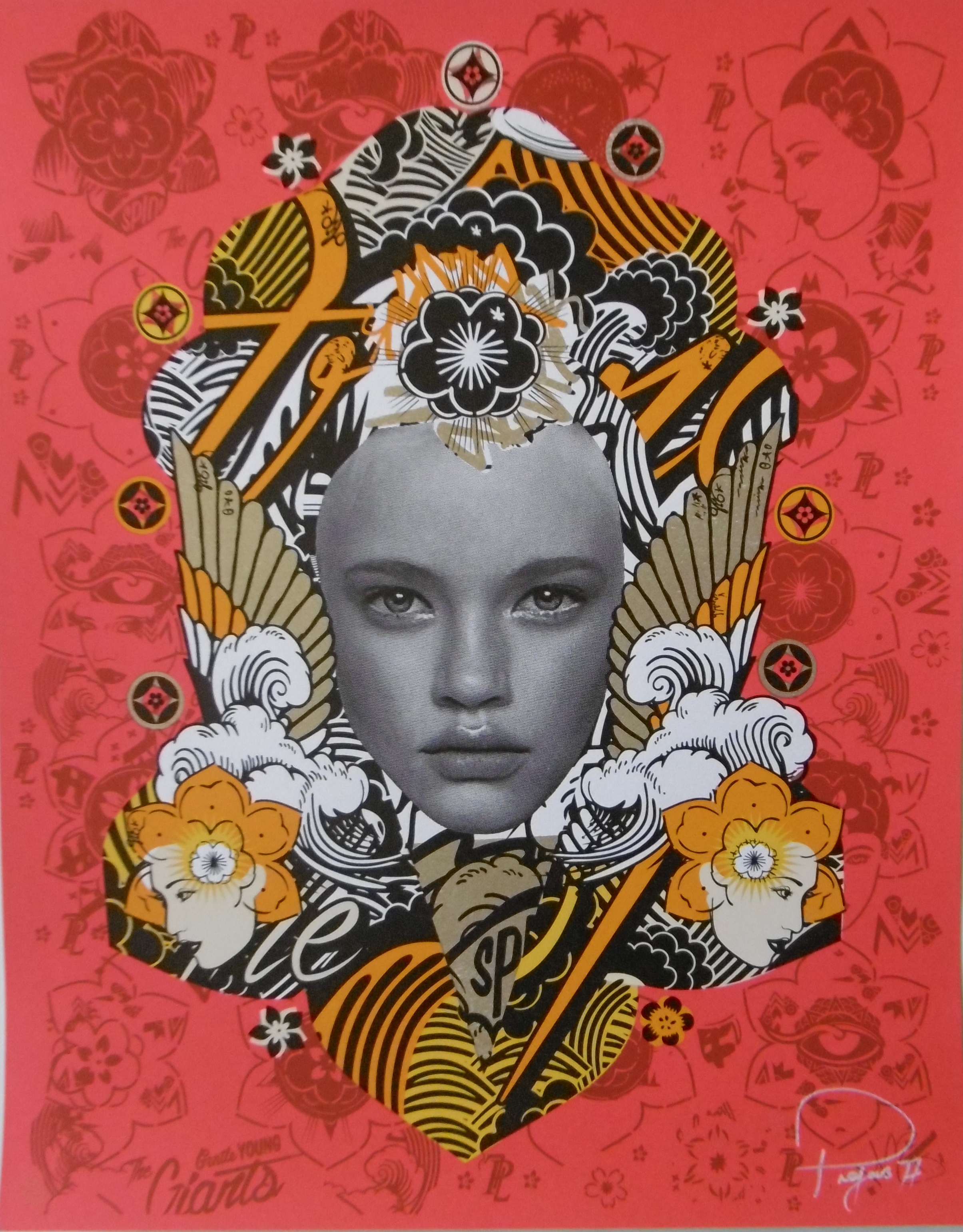 Prefab 77- Lady of rage, 2015 - Signed and numbered lithograph - Street ...