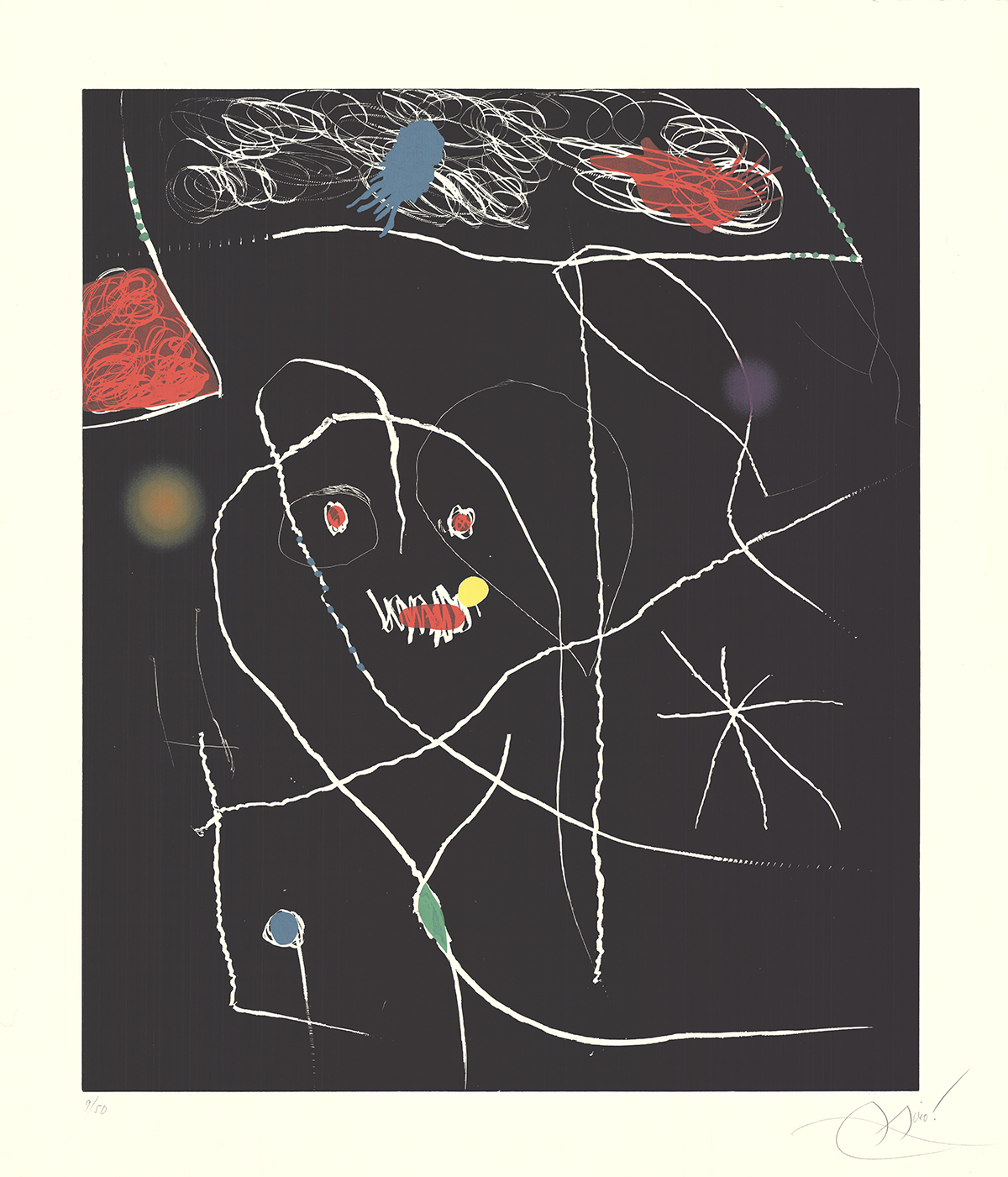 Joan Miro-The Pine Tree of Formentor - Post War & Modern Art - Plazzart