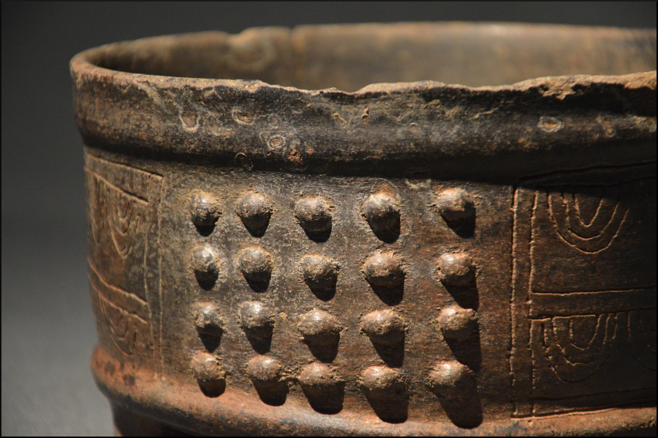 Pre-Columbian Art, Great Tripod Ceramic Cup, Mayan Culture, Guatemala ...