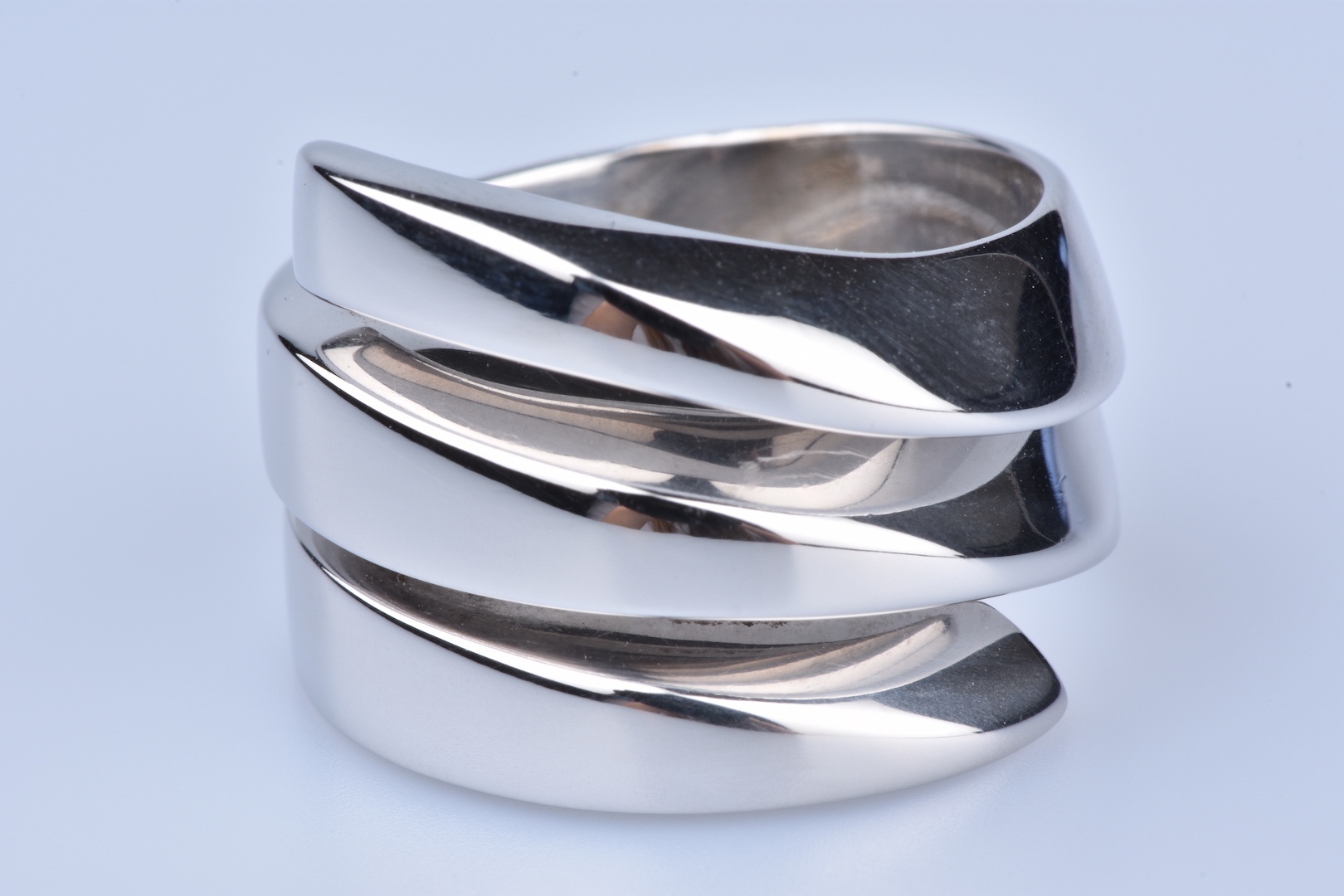 Bague Fred "Serpentine" en or blanc 18 ct (750/1000) - Bijoux et ...