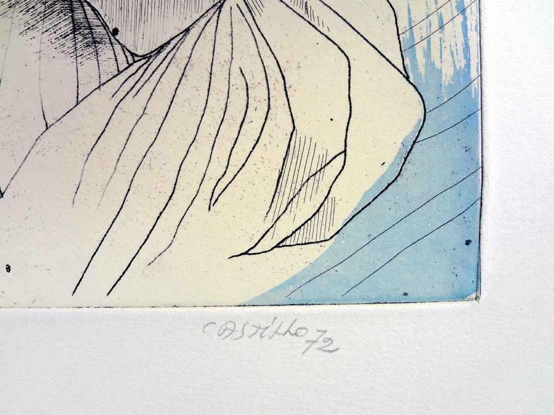 Jorge CASTILLO - Marienza en domingo,1972 - Hand signed etching ...