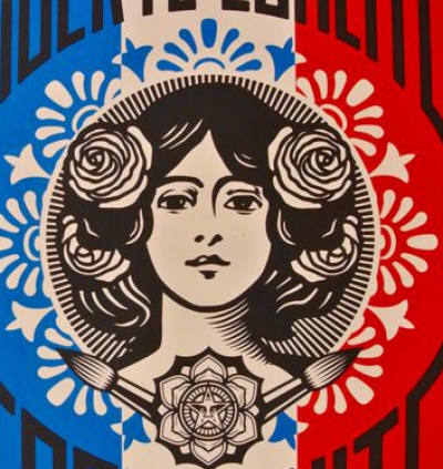 Shepard Fairey (OBEY) - Liberté Egalité Fraternité - Impression Offset ...