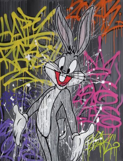 Zokar - Welcome - Technique Mixte - Art contemporain - Plazzart