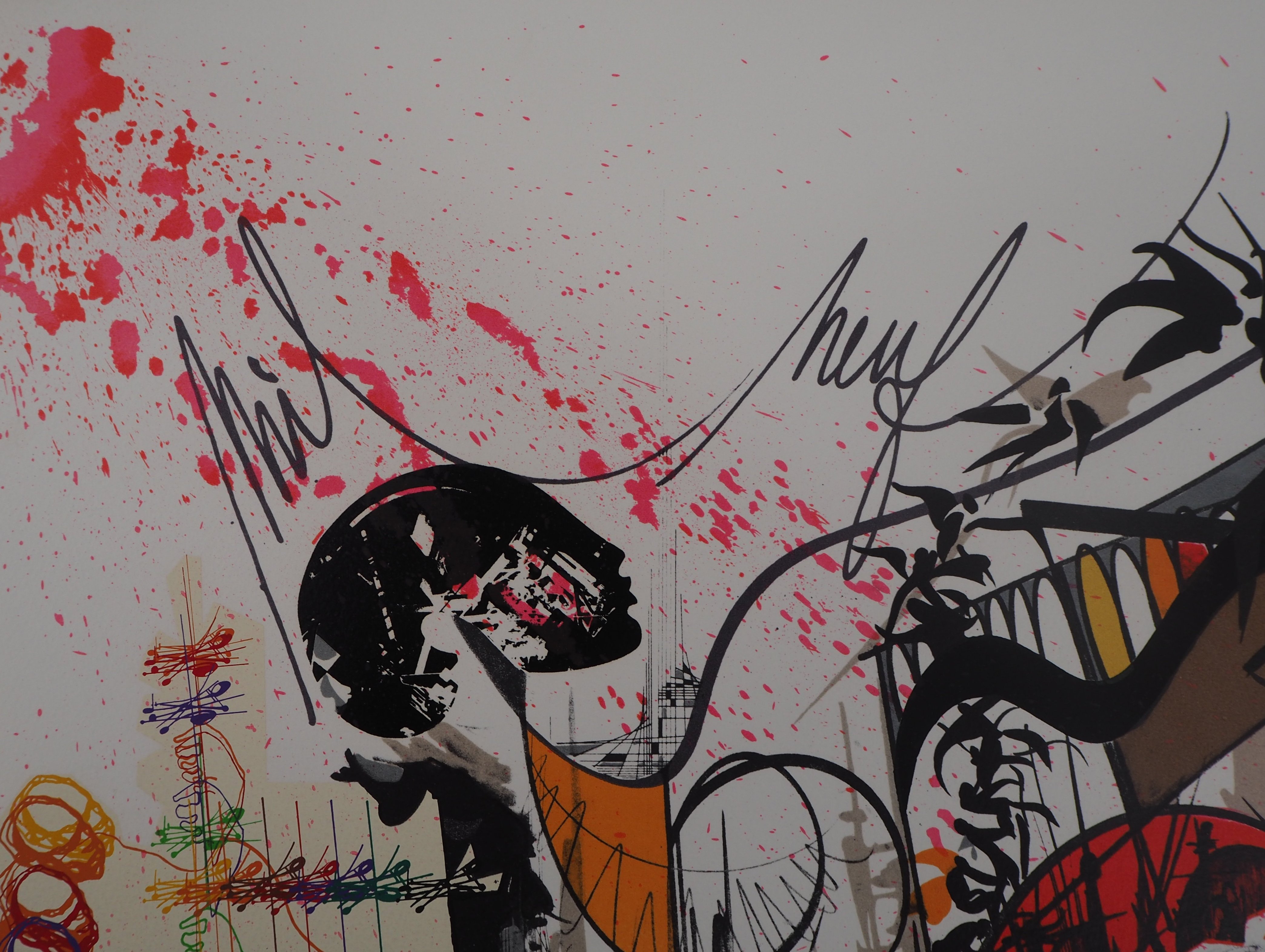 Raymond MORETTI : Les musiciens - Lithographie originale signée - Art ...