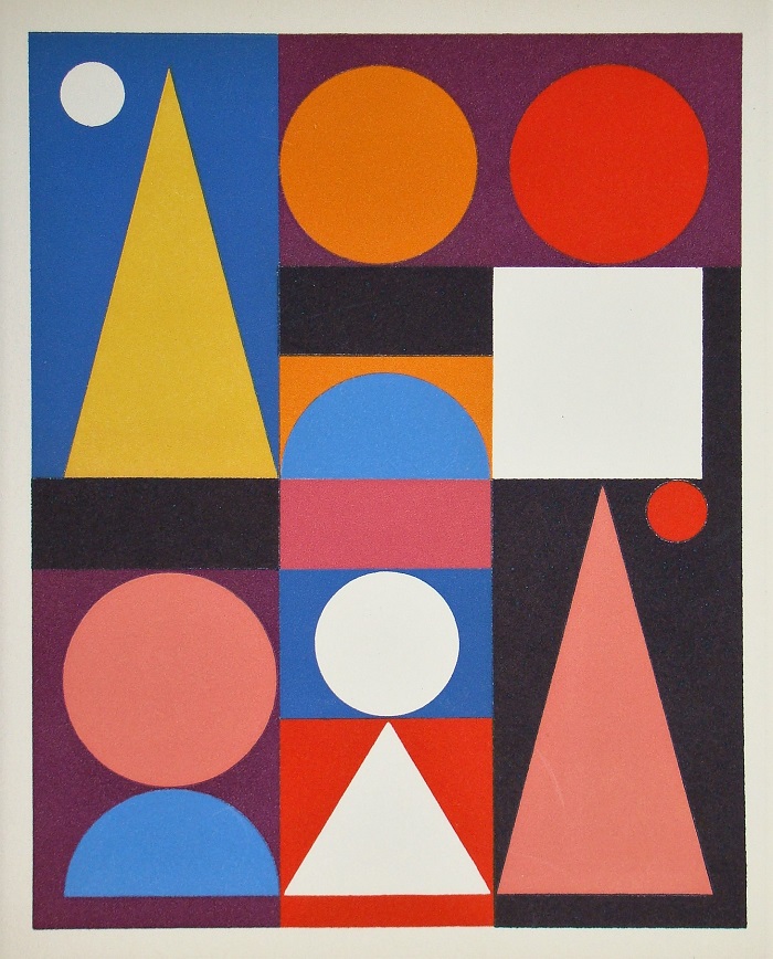 AUGUSTE HERBIN - Sérigraphie édition limitée - 1949 - Art Moderne - Plazzart