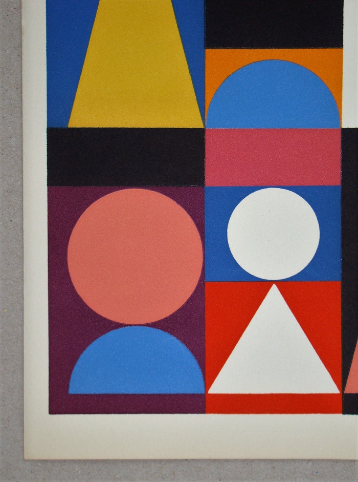AUGUSTE HERBIN - Sérigraphie édition limitée - 1949 - Art Moderne - Plazzart