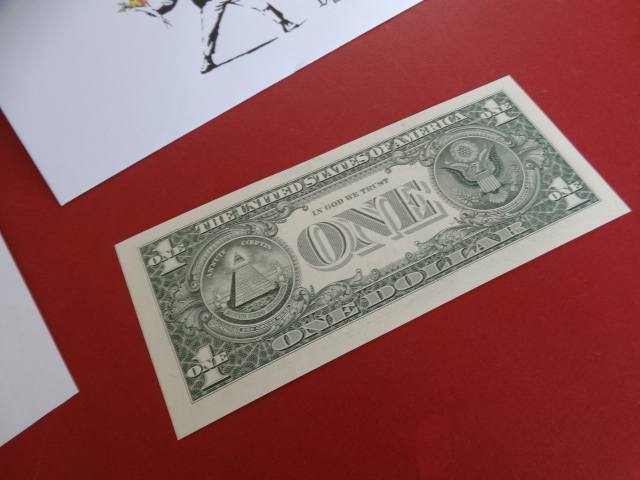 Banksy Dismaland note, small original graffiti - Street Art - Plazzart