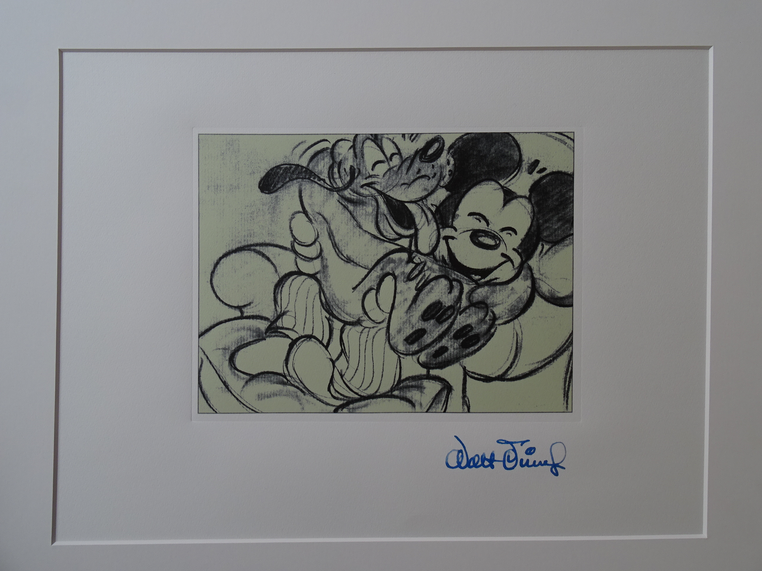 Walt Disney - Composition, vers 1980-Mickey - Art contemporain - Plazzart