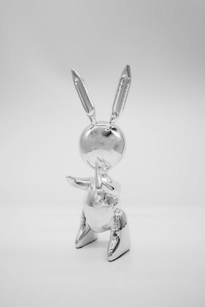 Jeff Koons (d'après) - Silver Rabbit - Art contemporain - Plazzart