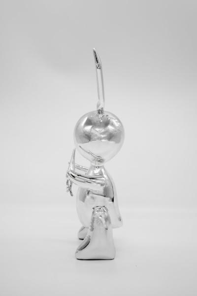 Jeff Koons (d'après) - Silver Rabbit - Art contemporain - Plazzart