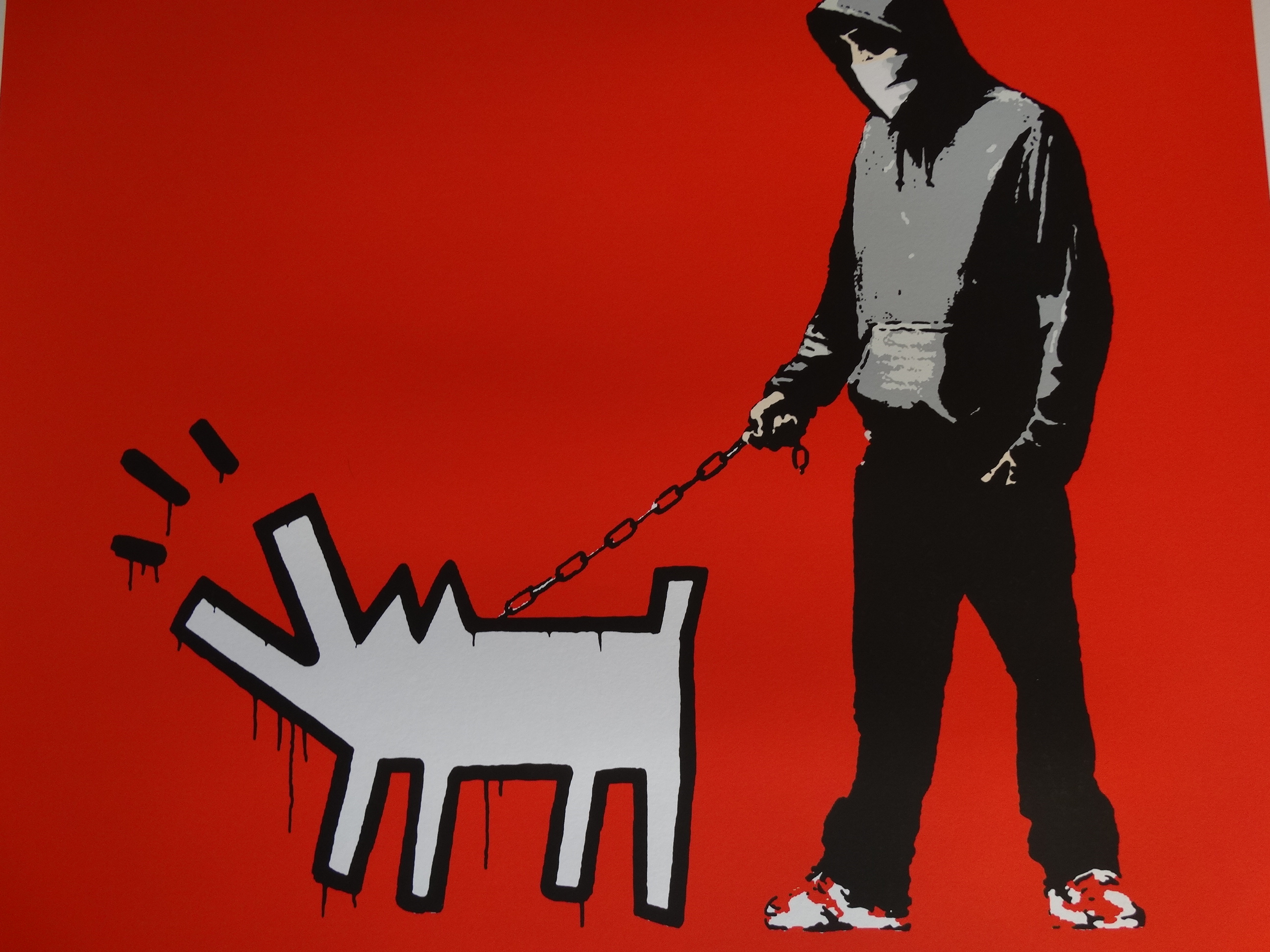 BANKSY (1974) (d'après) - Choose your weapon 2010, sérigraphie - Street ...