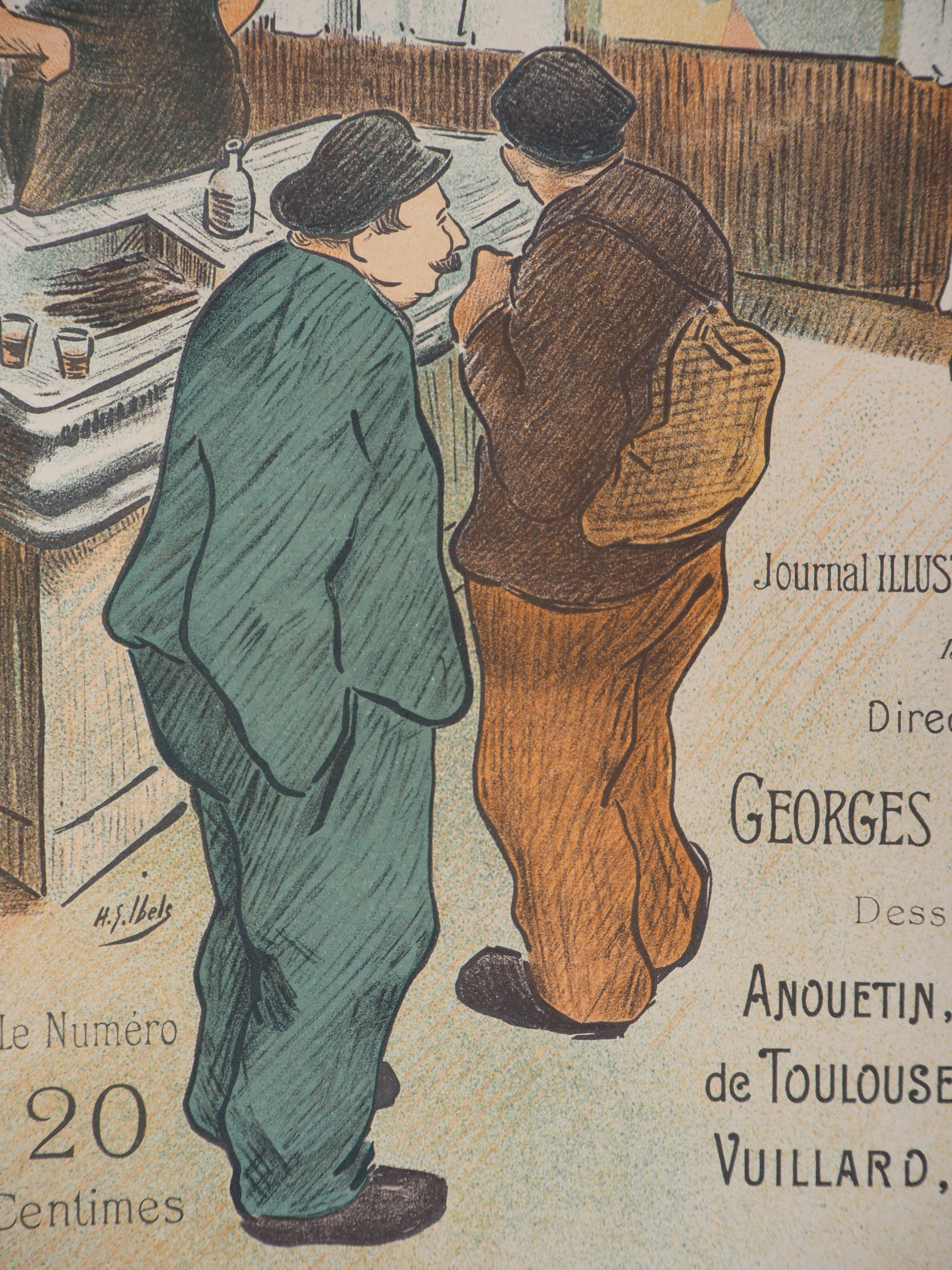 Henri Gabriel IBELS - L'Escarmouche, 1895 - Original signed Lithograph ...