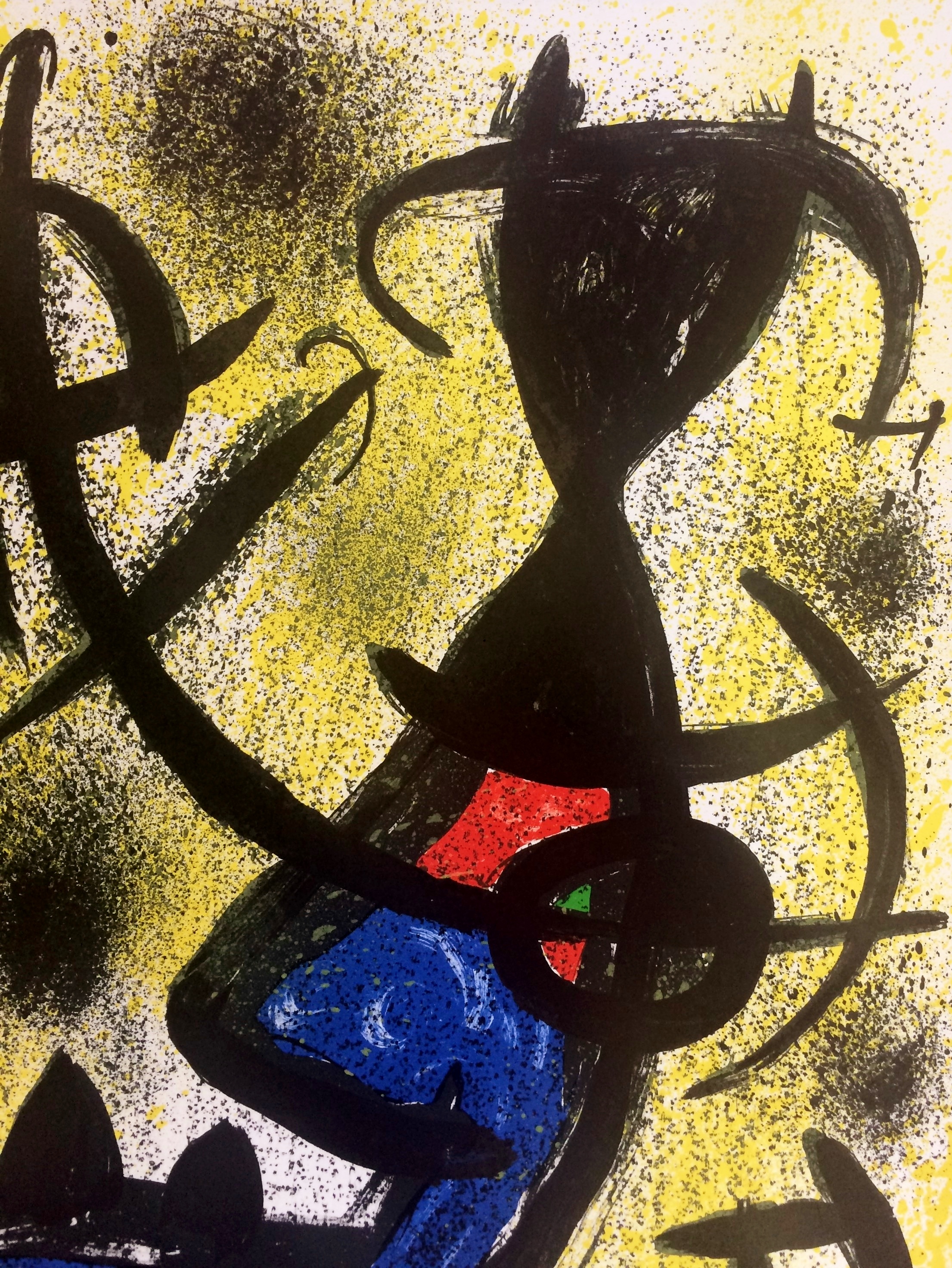 Joan MIRO - El Circulo de Piedra, 1970 - Lithographie signée au crayon ...