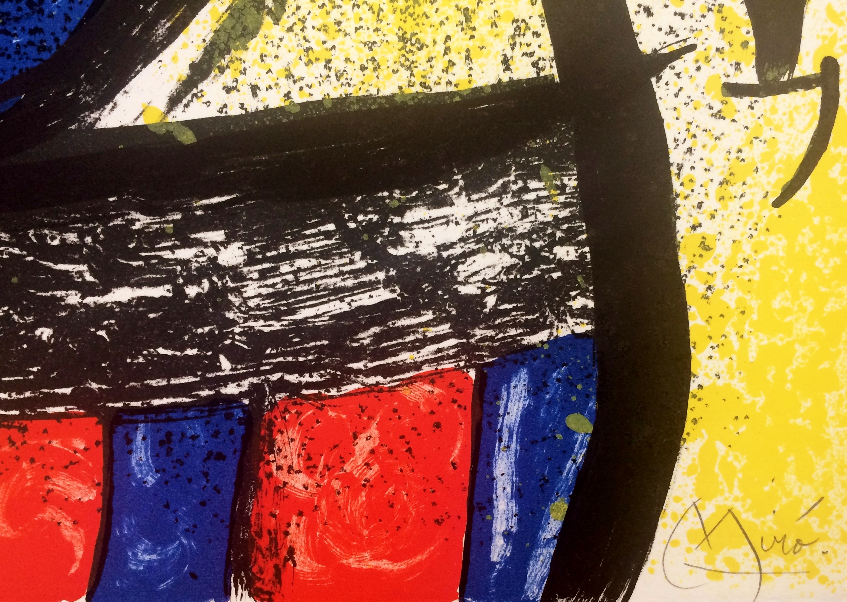 Joan MIRO - El Circulo de Piedra, 1970 - Lithographie signée au crayon ...