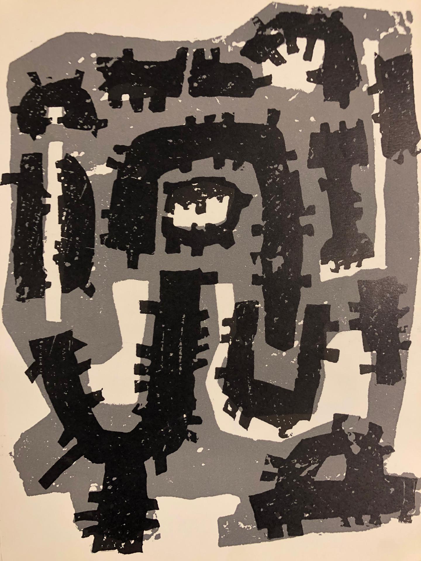 Raoul UBAC - XXe siècle 10 - Etching - Contemporary Art - Plazzart