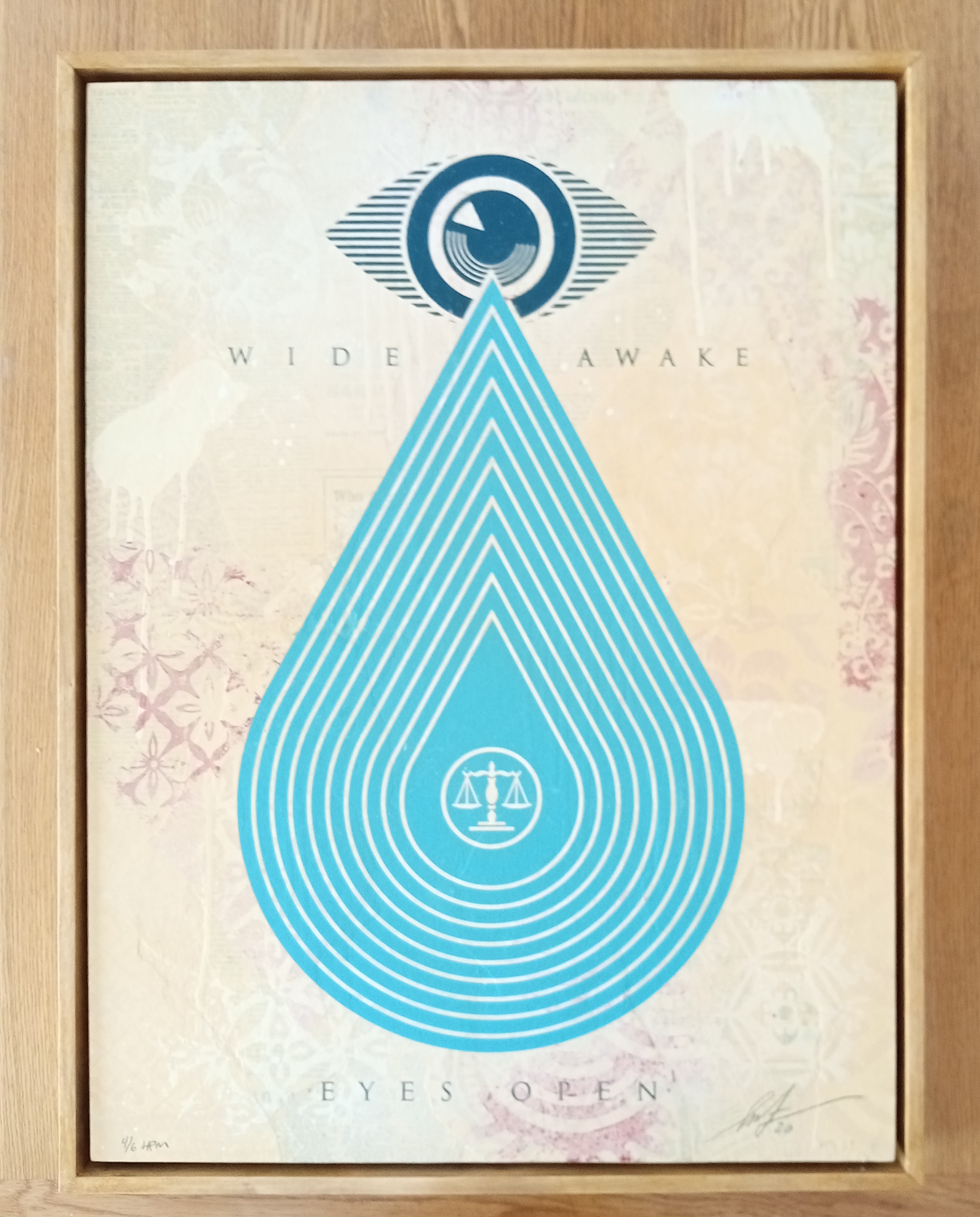 Shepard FAIREY (Obey) - Wide Awake Eyes Open HPM Obey - Street Art ...