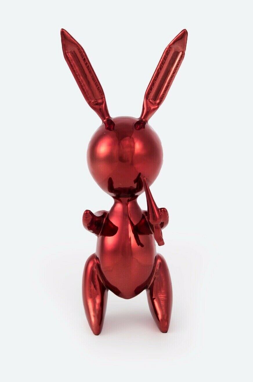 Editions Studio - Red Rabbit - Sculpture - Art contemporain - Plazzart
