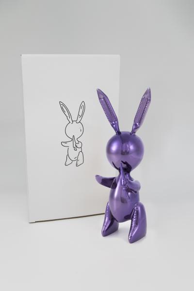 Jeff KOONS (after) - Purple Rabbit - Sculpture - Contemporary Art ...
